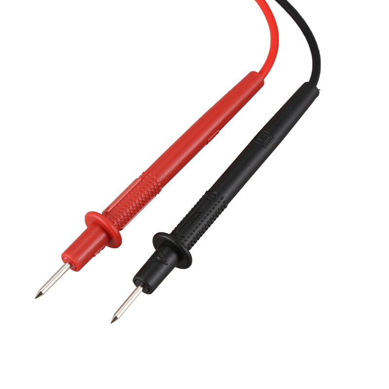 28" Multimeter Test Leads, Black and Red, 1 Pair DT | eBay