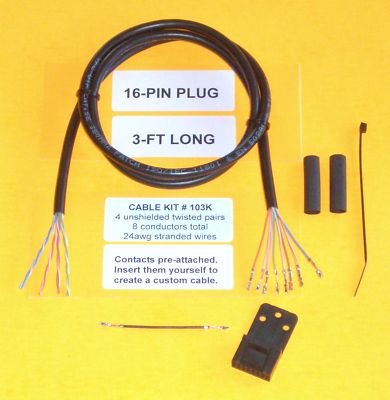 Cable Kit 103K Motorola 16 pin Maxtrac GM300 Repeater | eBay