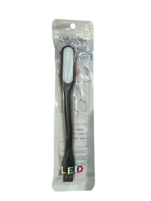 White USB Led Light Mini Flexible Lamp Computer Laptop Keyboard Reading ...