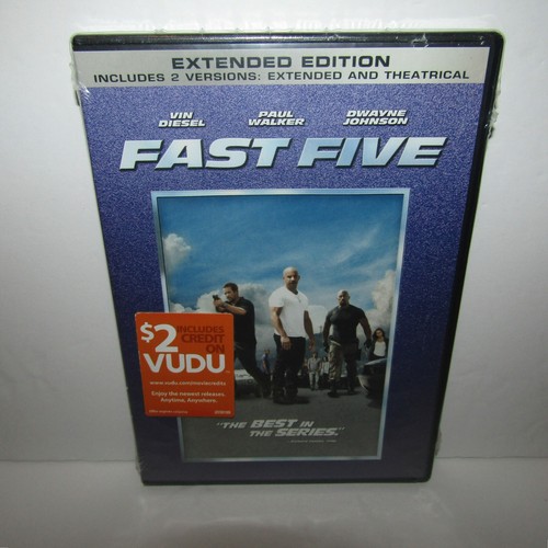 Fast Five Extended Edition DVD New | eBay