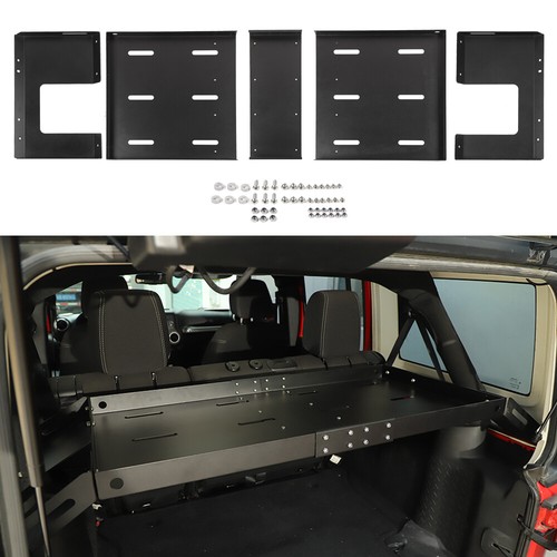 Rear Trunk Cargo Rack Basket Tray Interior Storage for Jeep Wrangler JK ...