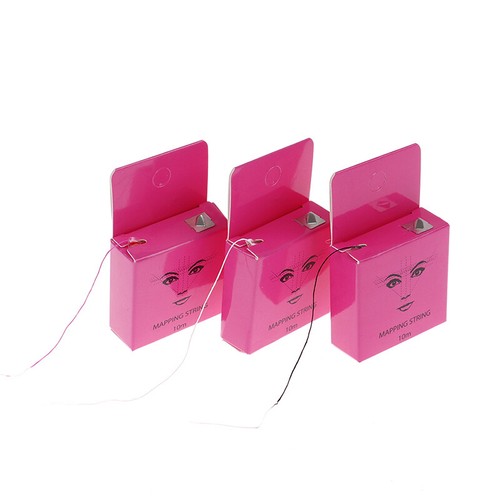 3 Color 10M Eyebrow Tattoo Mapping String Thread With Ink Eyebrow ...
