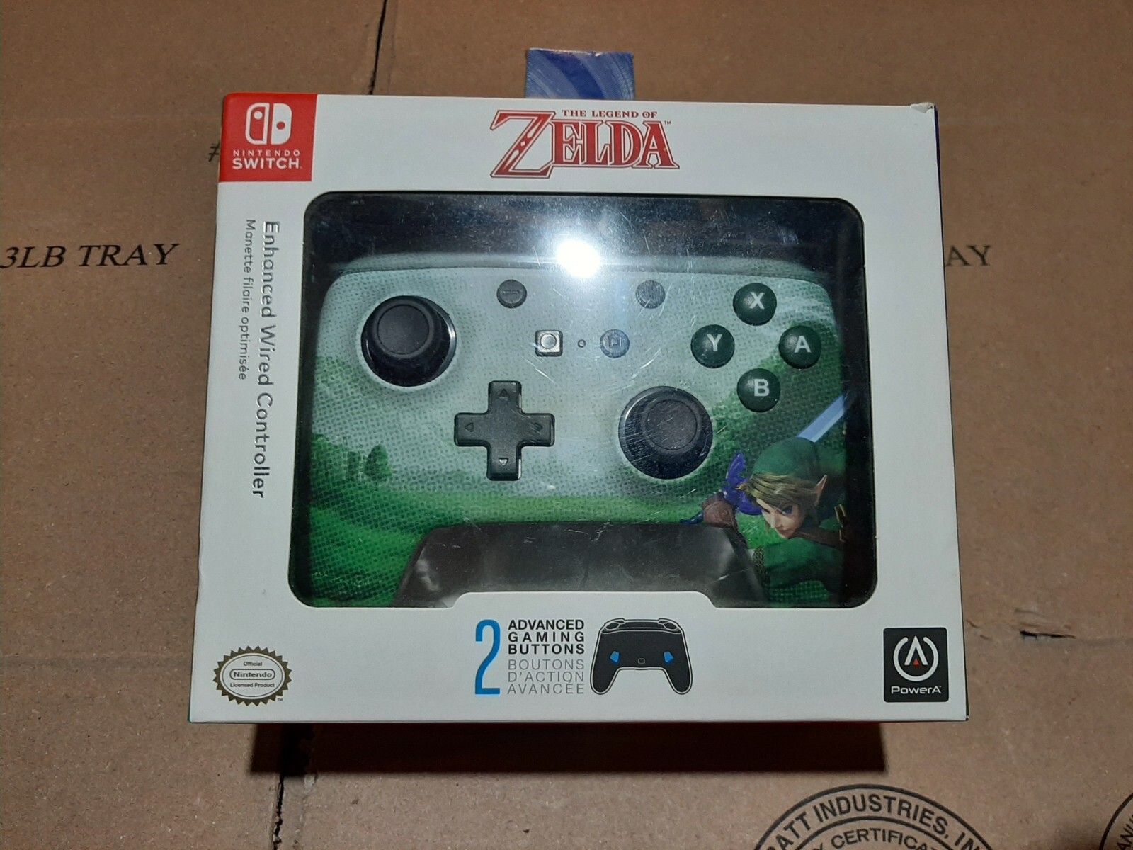 Nintendo Switch The Legend Of Zelda Green Hyrule Power A Wired ...