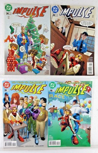 IMPULSE #34 36 39-40 * DC Comics Lot * 1998 | eBay