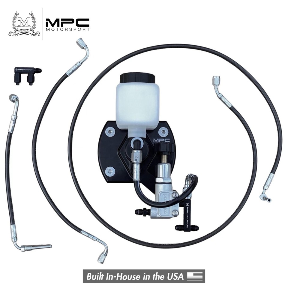 MPC BRAKE LINE TUCK KIT W/ WILWOOD MASTER CYL + PROP VALVE | EK CIVIC ...