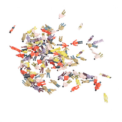 100Pcs 1:150 N Scale Model People Passenger Railway Train Street ...