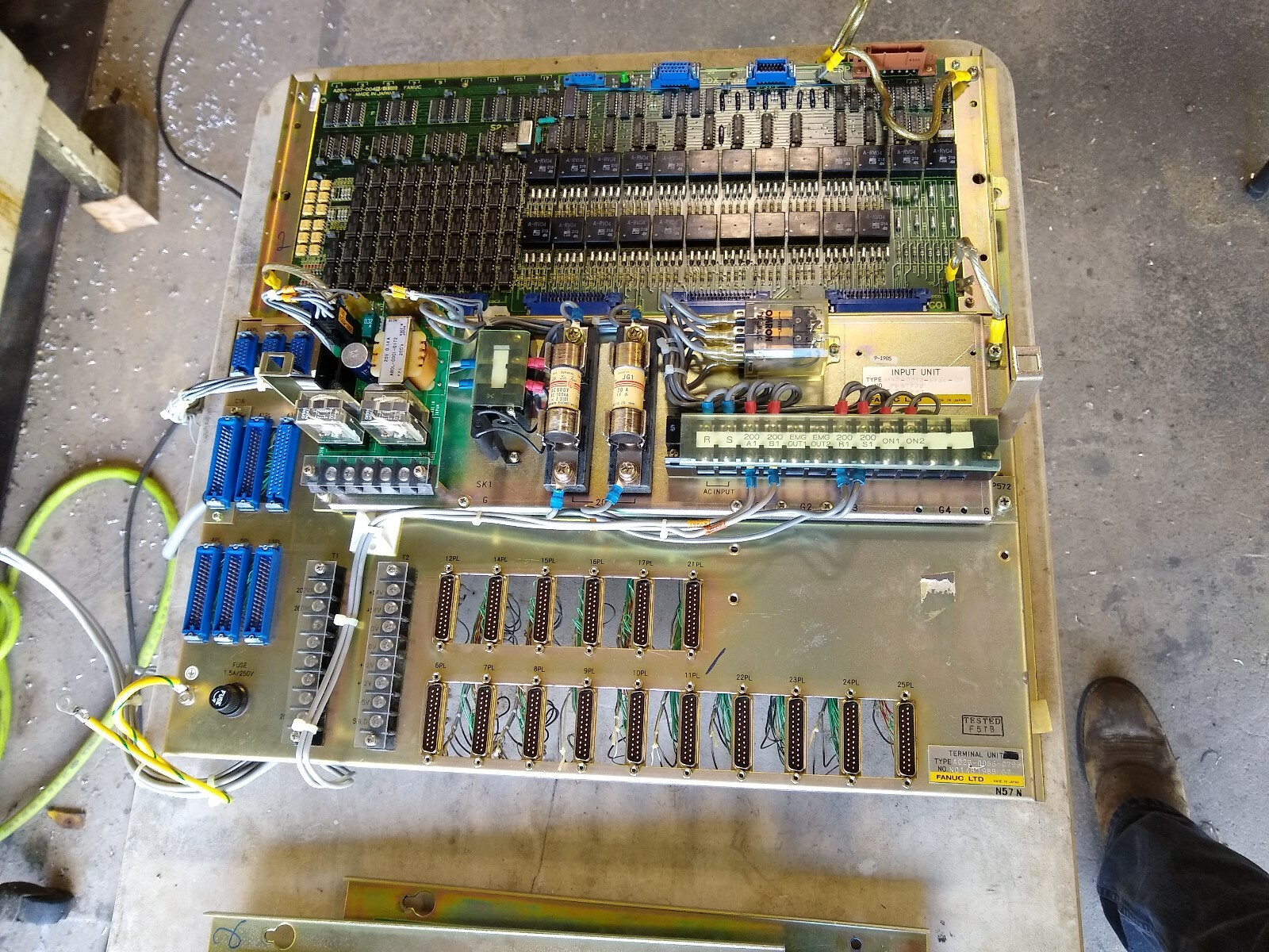 Fanuc Terminal and Input units A14B-0070-B104-01 A20B-0007-0045/03B ...