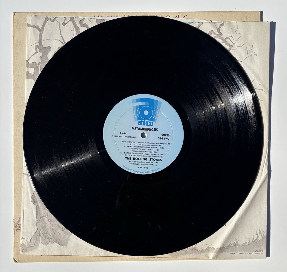THE ROLLING STONES - METAMORPHOSIS - 1975 Vinyl LP ANA-1 | eBay
