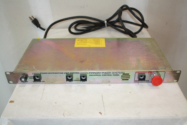 Marway Power Systems UCP 3000 Control Panel for sale online | eBay