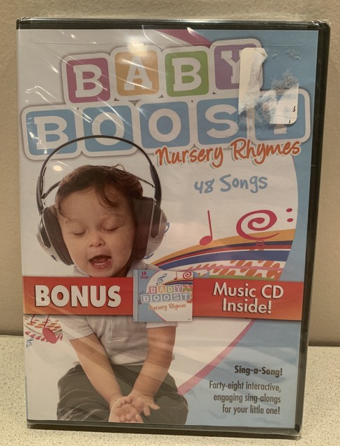 Baby Boost Nursery Rhymes Vol. 1 (DVD, 2009, 2-Disc Set, DVD/CD Bonus ...