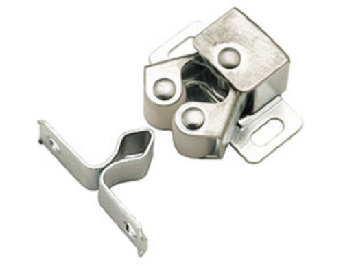 DOUBLE ROLLER CATCH Cupboard Cabinet Door Close Latch Gripper Lock ...