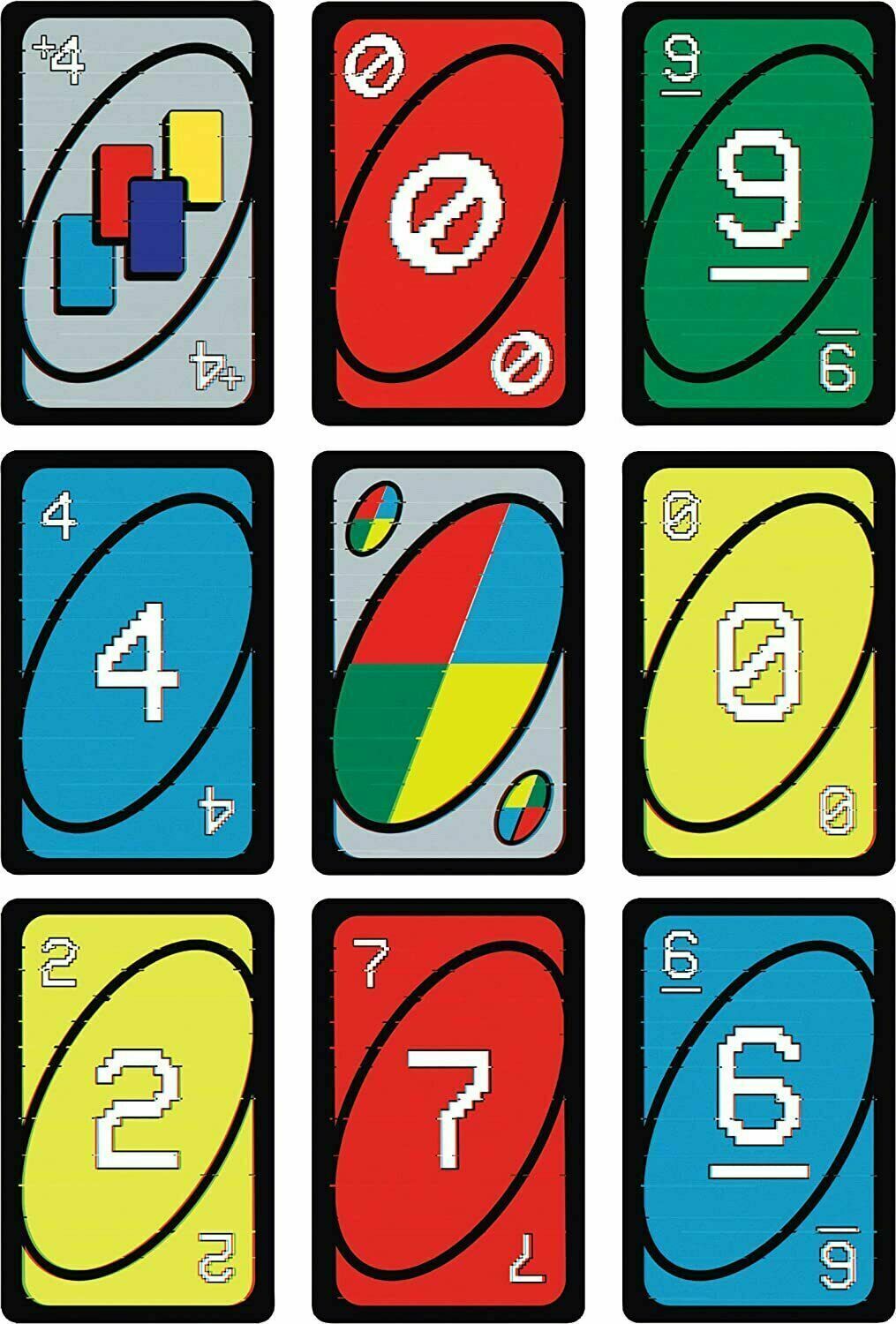 Mattel UNO 2000s 00s Retro Version Family Card Game #4 of 5 in Series ...