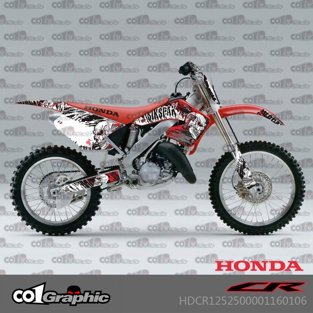 GRAPHICS DECALS STICKERS FULL KIT FOR HONDA CR125R CR250R 2000-2001 | eBay