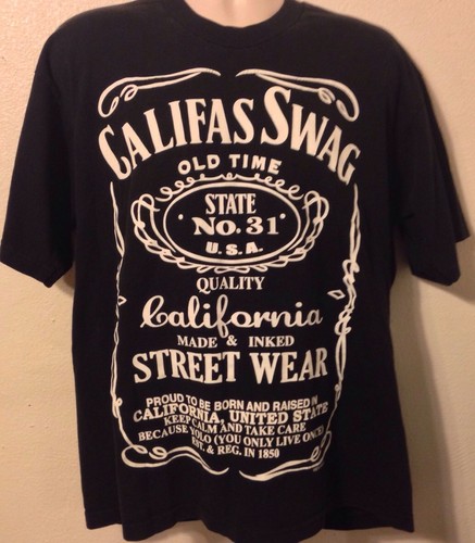 CALIFAS SWAG - WEIV Gear T-Shirt Sz XL Black | eBay