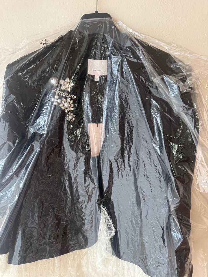 Jacket with lace trim | eBay