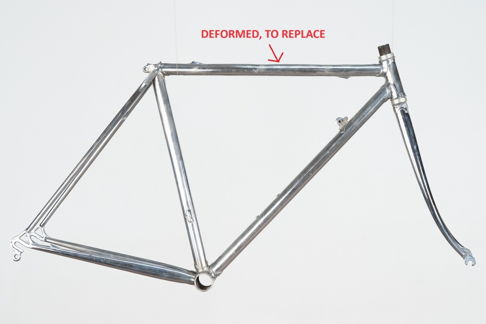 MASI PRESTIGE AERO STEEL FRAME SET VINTAGE ROAD BIKE BICYCLE OLD ...