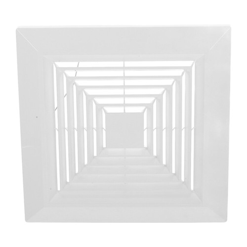 Bathroom Exhaust Fan Hood Square Ceiling Vent Cover Replacement Grille ...