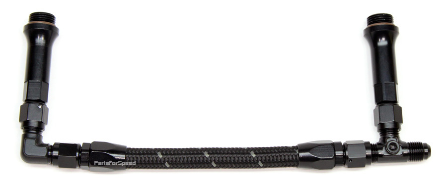 Black Braided Fuel Line -6 AN for Holley Ultra HP & XP Carbs E85 ...