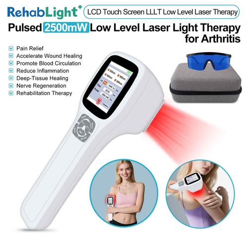 2500mW Infrared Red Laser Therapy Treatment 4 Wavelength for Wrists ...