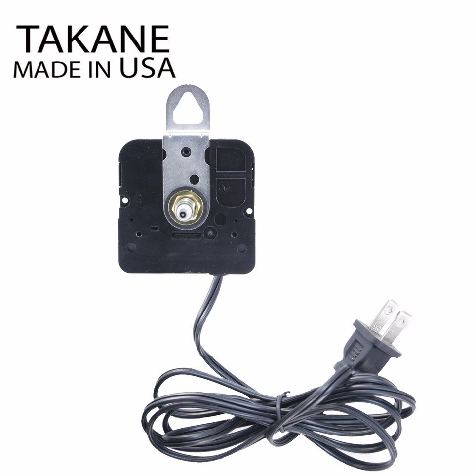 Made in USA Takane Electric 110V Clock Movement Kit with Hands ...