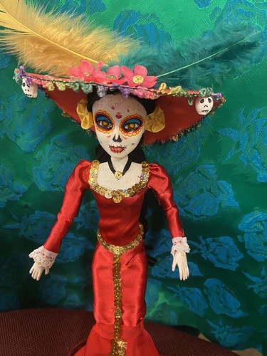 OOAK La Muerte Death Doll The Book Of Life - Handmade Collector Custom ...