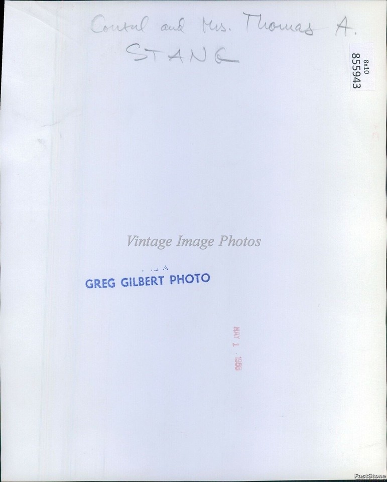 1968 Norwegian Consul & Mrs Thomas Stang At King Olav V Dinner Event ...