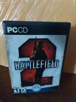 PCCD Battlefield 2 -with 3 Disk PC CD- Rom Video Game-teen EA Games ...