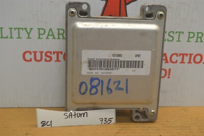 12210553 Chevrolet Cavalier 2002 Engine control Computer ECU Module 735 ...