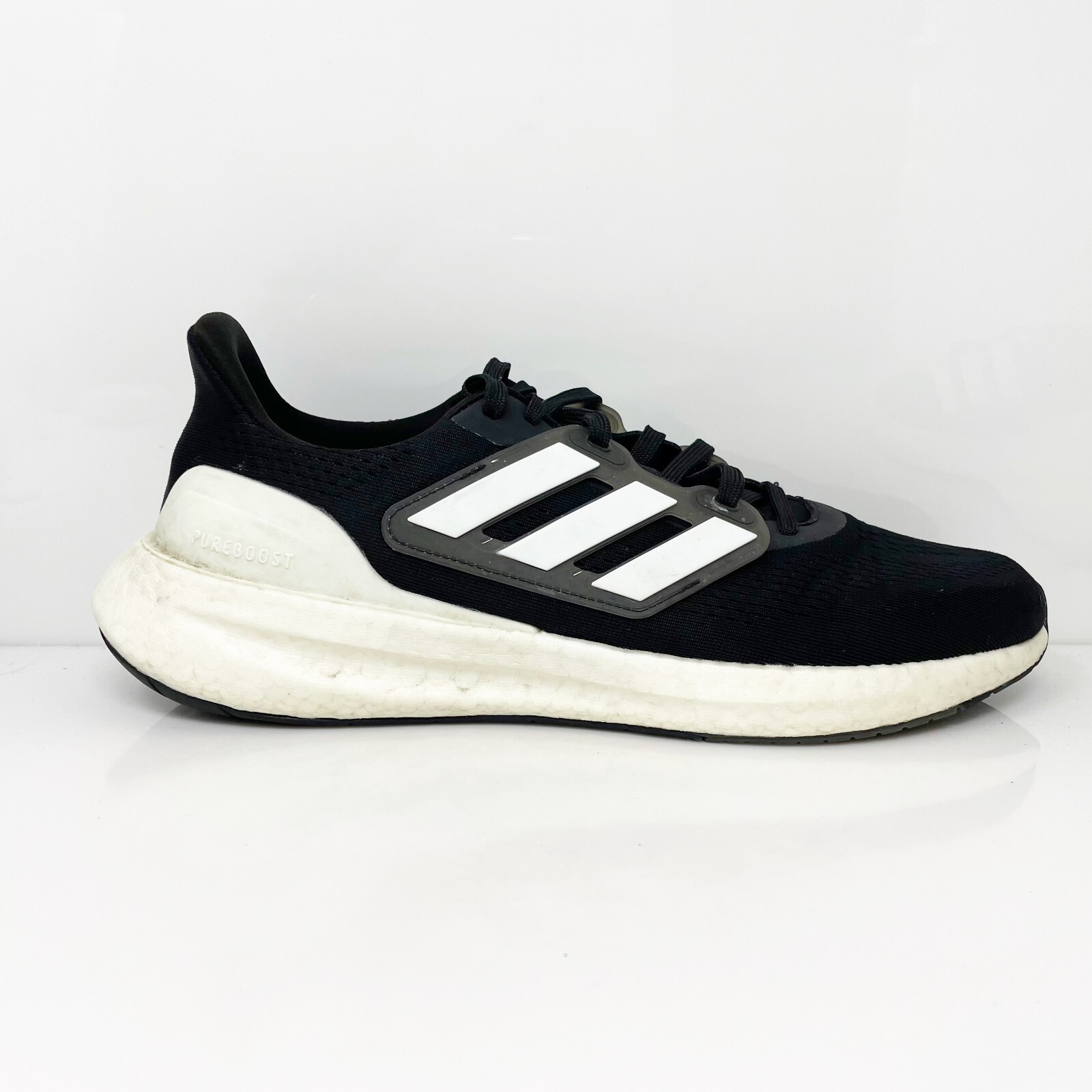 Adidas Mens Pureboost 23 IF2376 Black Running Shoes S… - Gem