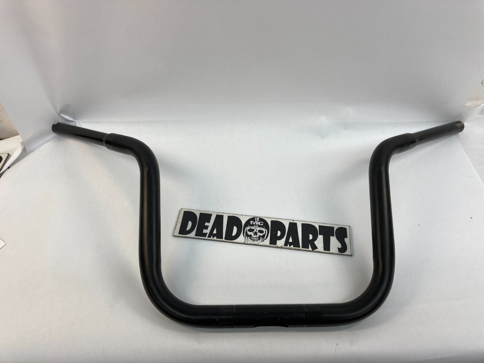 Harley satin black FBW pull back 1.25 touring handlebars bars | eBay