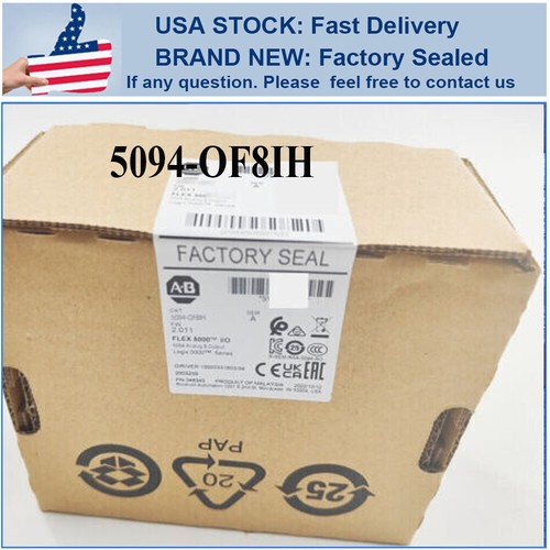 New Sealed 5094-OF8IH Flex 5000 I/O Analog 8 Output 5094OF8IH Free Ship ...