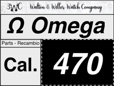 1 pc OMEGA 470 Original parts movement recambio vintage GENUINE New NOS ...