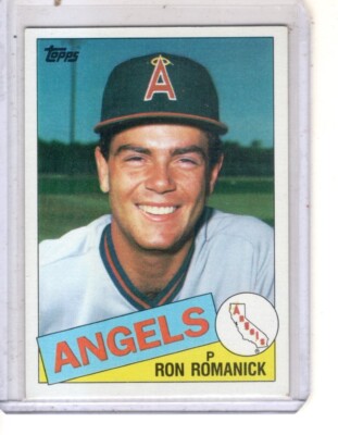 1985 Topps - #579 Ron Romanick California Angels baseball card | eBay