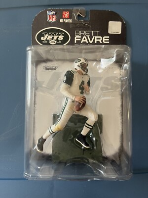 Mcfarlane Toys Brett Favre Action Figure New York Jets Quarterback NFL ...