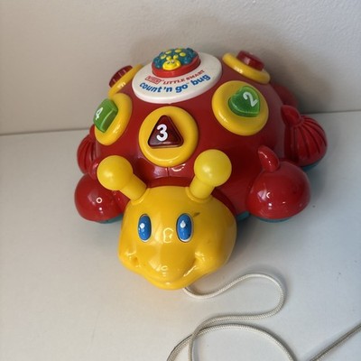 Vtech Little Smart Count 'n go bug - Musical number learning Vintage ...