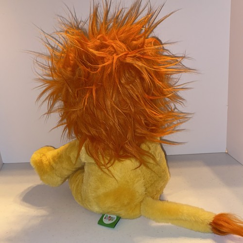 Giggle Scape Baby Plush Stuffed Lion Yellow Orange | eBay