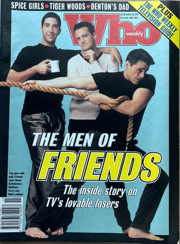 Who Weekly Magazine - The Men of Friends - April 28, 1997 | eBay Australia