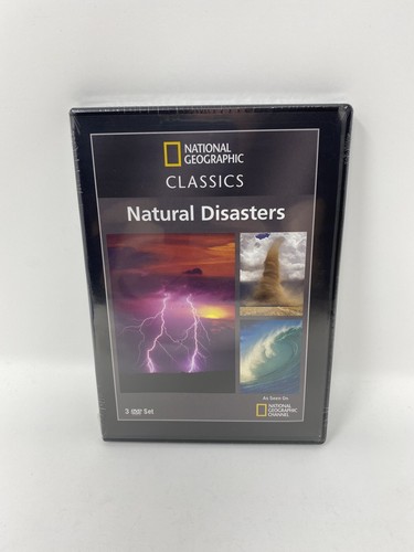 3 DVD SET NATURAL DISASTERS NATIONAL GEOGRAPHIC DOC TORNADO TSUNAMI ...