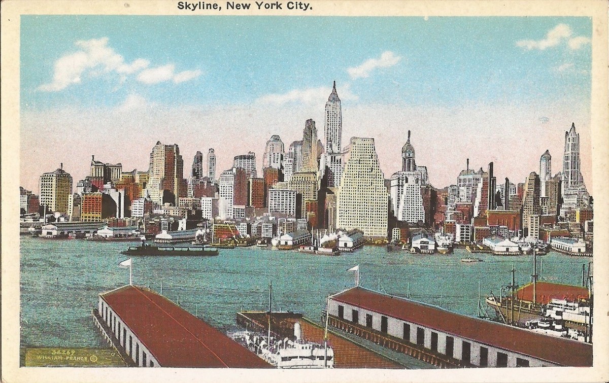 Old New York City Skyline The Story Behind New York S Skyline