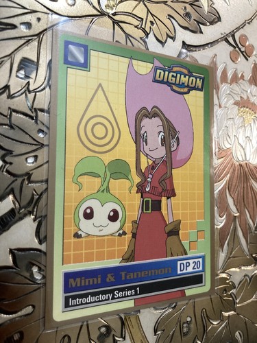 Digimon Card Mimi & Tanemon #5 Bandai Introductory Series 1 Vintage ...