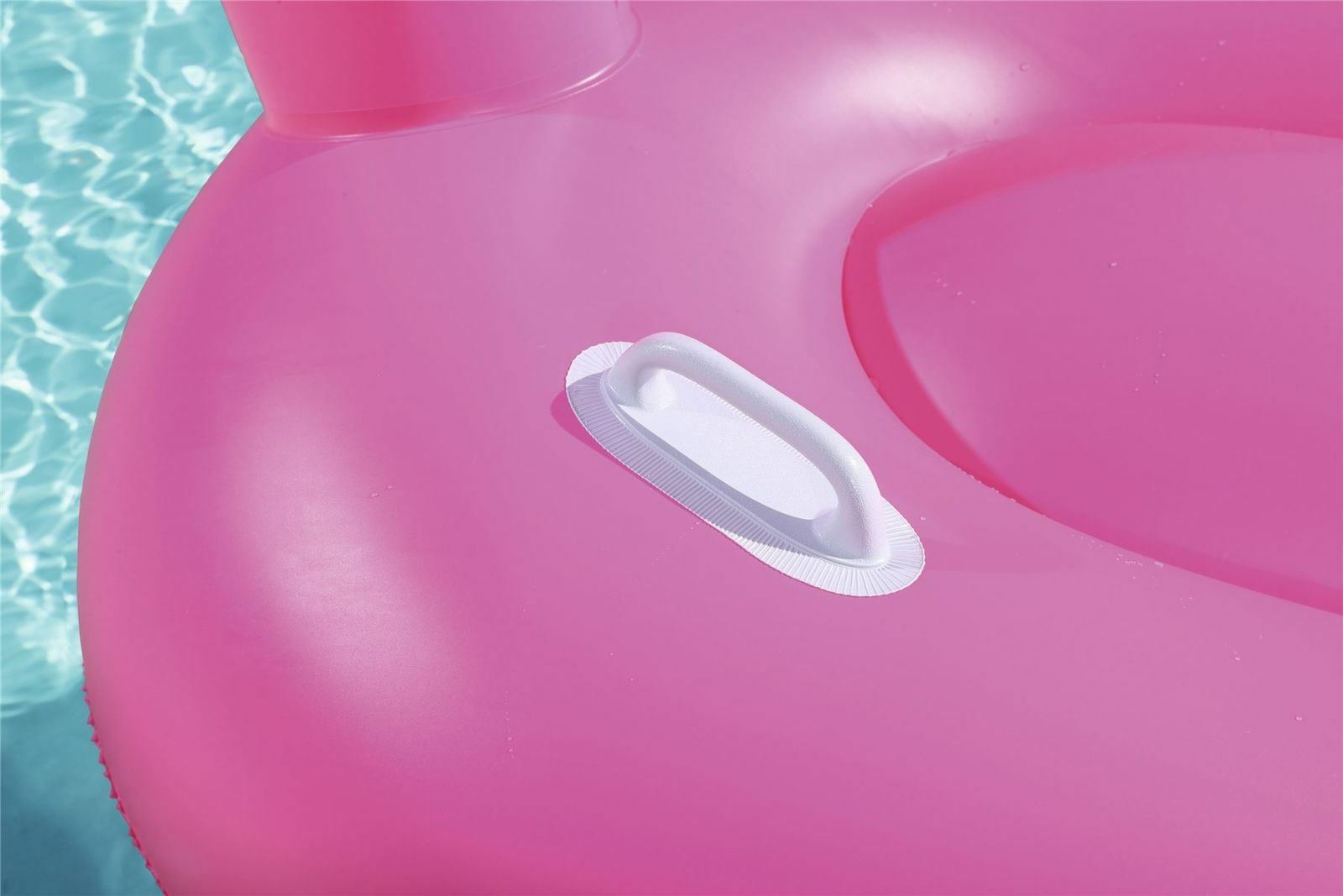 Bestway Pink Inflatable Supersized Flamingo Rider Float Pool - 6.5' x ...