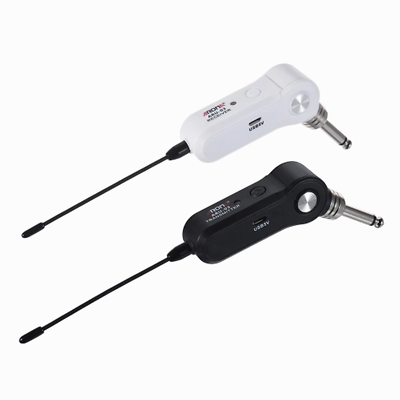AROMA ARU-03 UHF Wireless Transmitter Receiver 6.35mm Audio Output Jack ...
