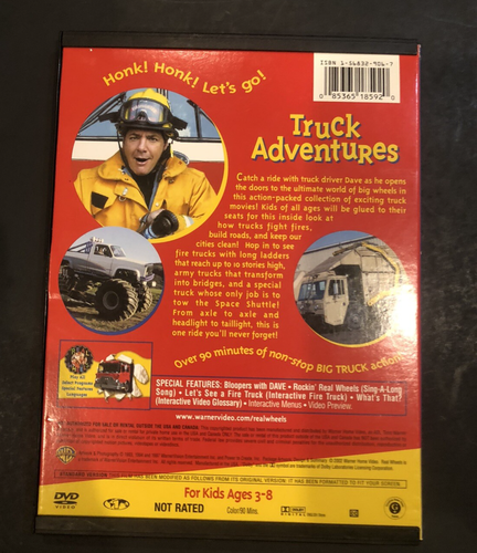 Real Wheels Truck Adventures There Goes a Truck Fire Truck Garbage ...