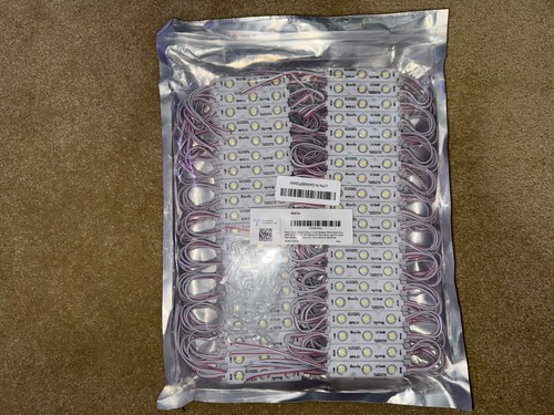 Rextin Super Bright 200pcs 3 LED Module White 5630 5730 SMD 40-45LM | eBay