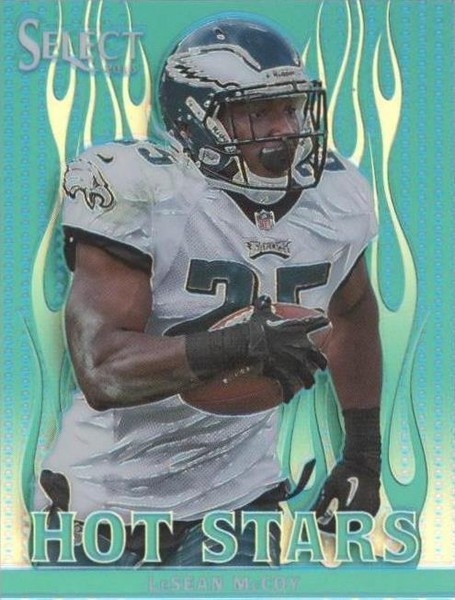 2013 Panini Select - Hot Stars Prizm White Hot #18 LeSean McCoy /25 for ...