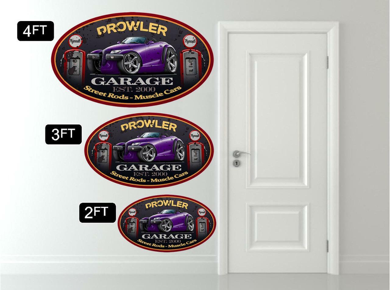 Plymouth Prowler Exotic Car Garage Sign Wall Art Graphic Sticker | eBay