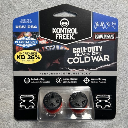 Kontrol Freek PS4 PS5 Controller Performance Grip COD Black Ops Cold ...