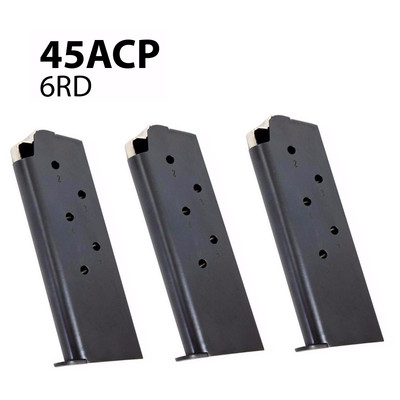 3X 1911 6RD 45ACP magazine, officer size - kit of 3 magazines | eBay