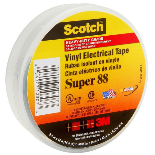 3M Super 88 Electrical Tape 3/4" x 44 ft. | eBay