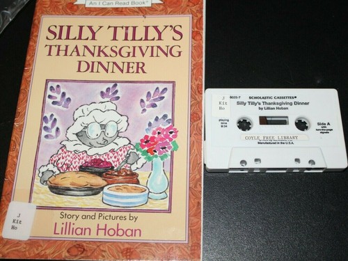 Silly Tilly's Thanksgiving Dinner Book & Cassette Holiday Lot Teacher ...